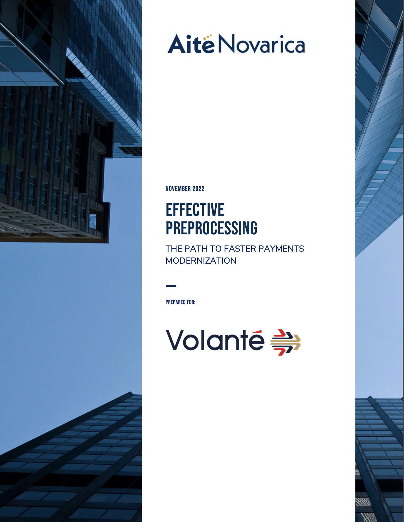 Effective Preprocessing: The Path to Faster Payments Modernization ... Effective Preprocessing: The Path to Faster Payments Modernization ...
