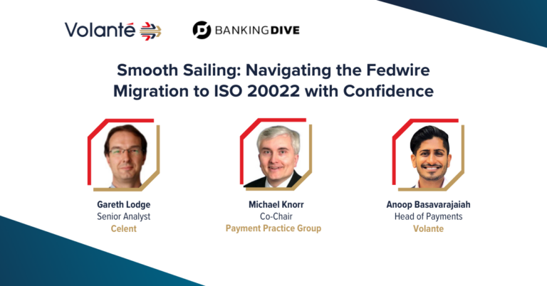 Smooth sailing: Navigating the Fedwire migration to ISO 20022 with ...
